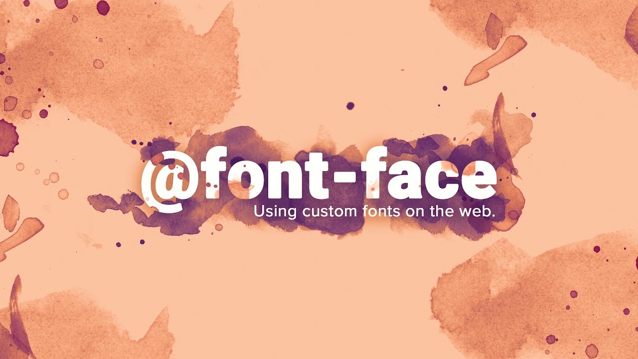 Easily Use Any Font On Any Website - @font-face Tutorial