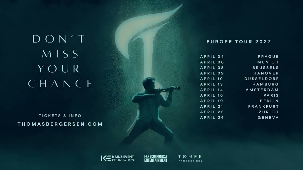 Thomas Bergersen Live | Two Steps from Hell Composer | Europe Tour 2027