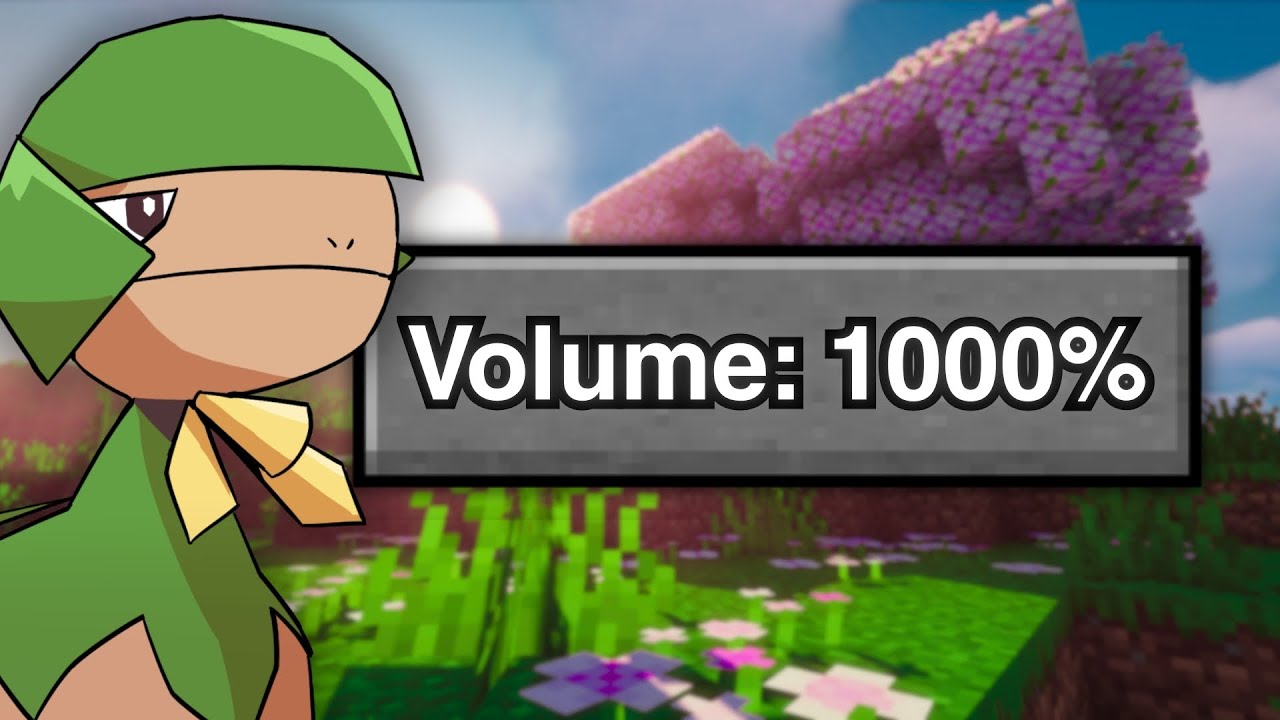 I Played Minecraft at 1000% Volume