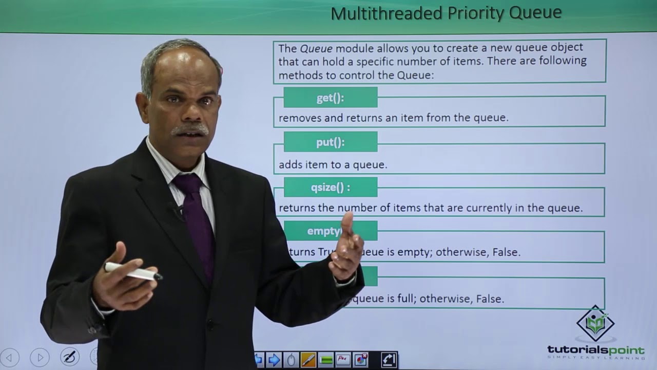 Python - Multithreaded Priority Queue