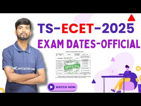 Telangana ECET 2025 Exam Date||TGECET 2025 Exam Date||TS ECET 2025 Exam Date and Time