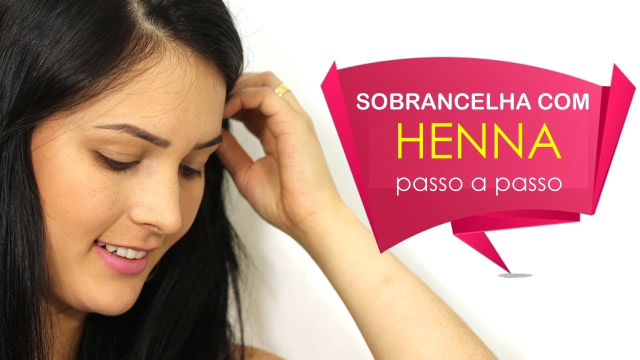 Como fazer Sobrancelha de HENNA em Casa Passo a Passo - Aplicação + Dicas