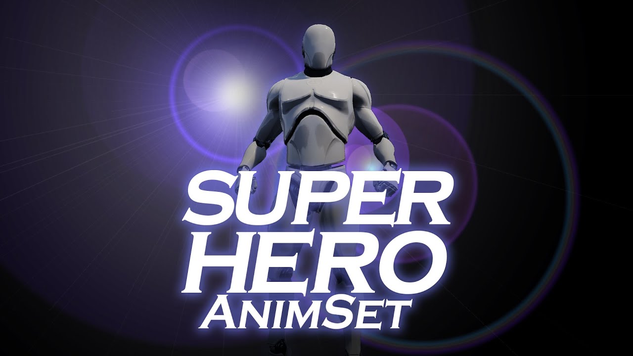 superhero animset