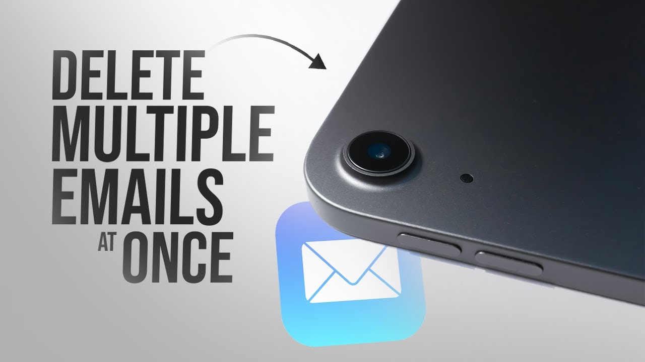 How to Delete Multiple Emails on iPad at Once (tutorial)