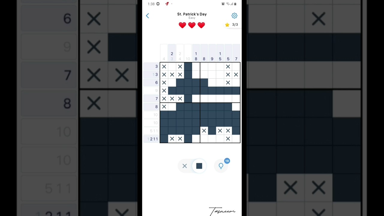 Nonogram Puzzle - Basic, Easy
