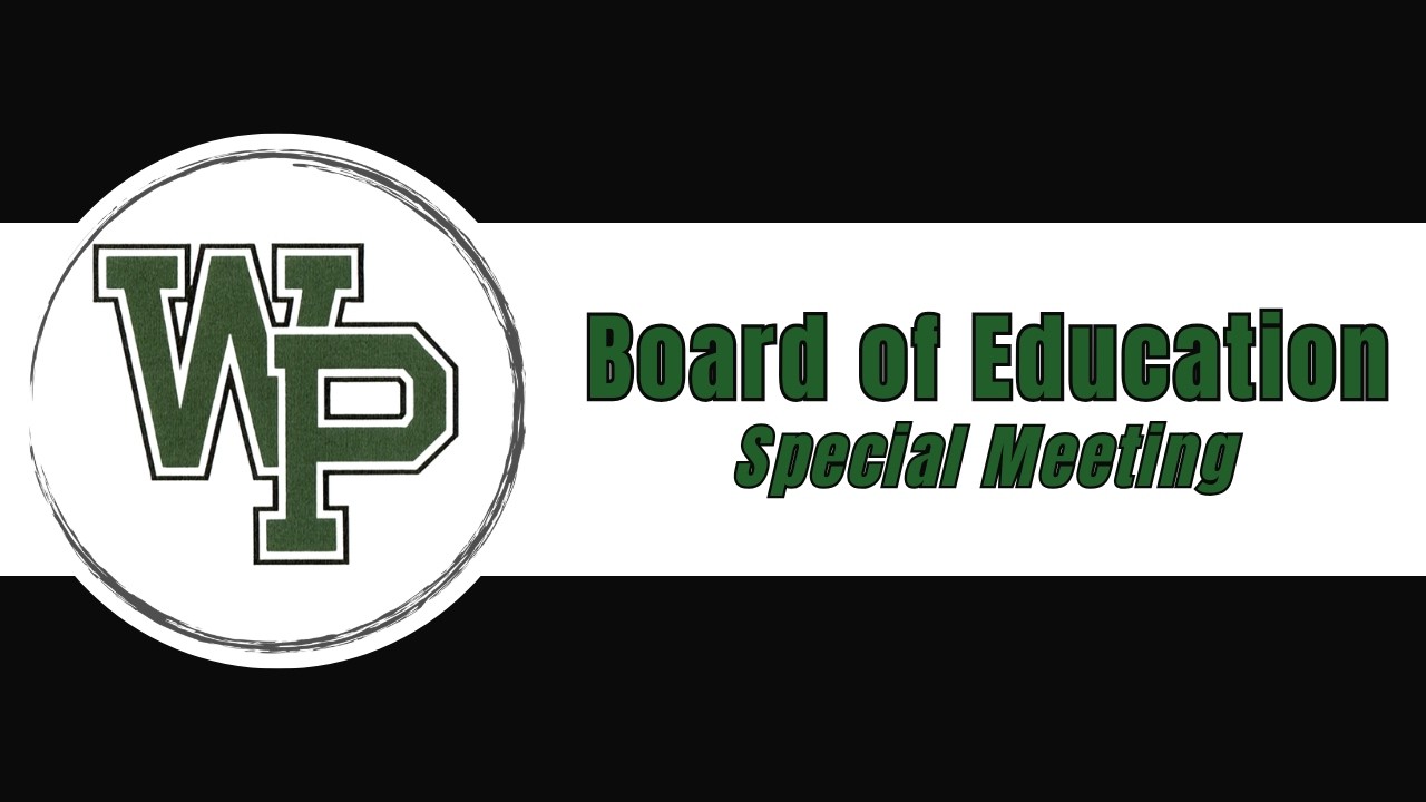 Special Board Meeting 10-30-2025