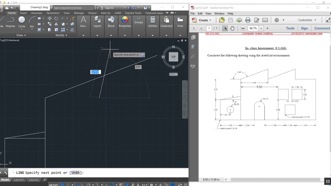 Computer Aided Drafting Tutorial 1