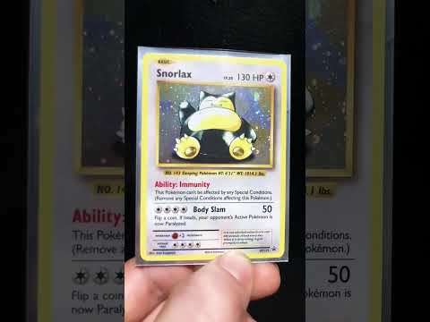 Since 1999 #snorlax has been my favorite #pokemon #pokemoncards #psa