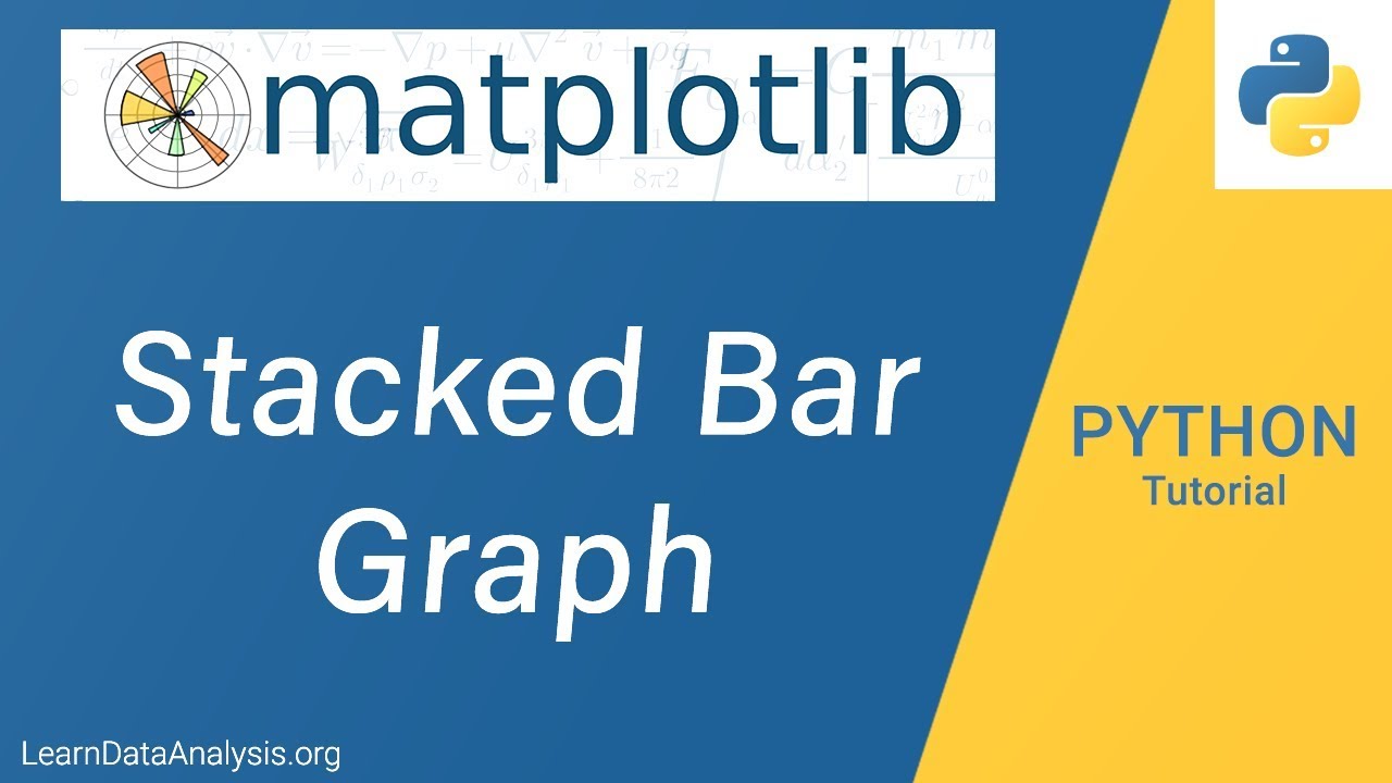 Create Stacked Bar Chart in Python | Python Tutorial