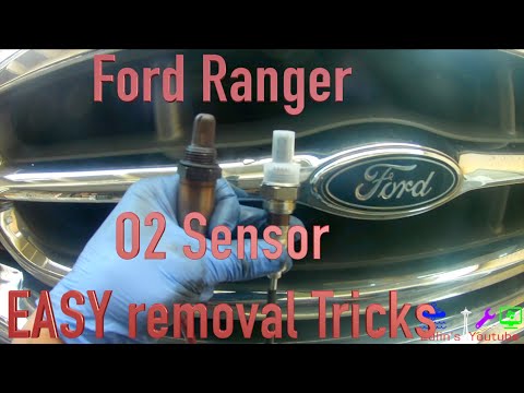 Ford Ranger - Oxygen Sensor EASY removal tricks - downstream/upstream