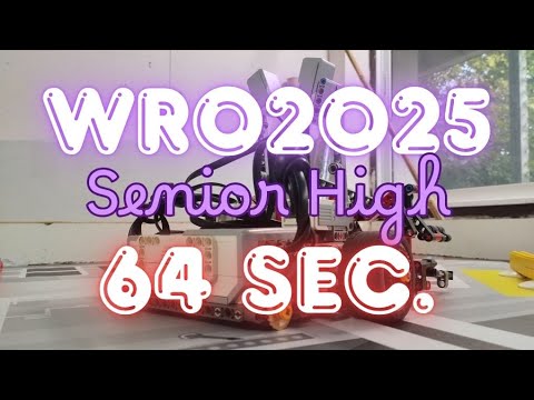 WRO 2025 Senior High V3 (64 sec)
