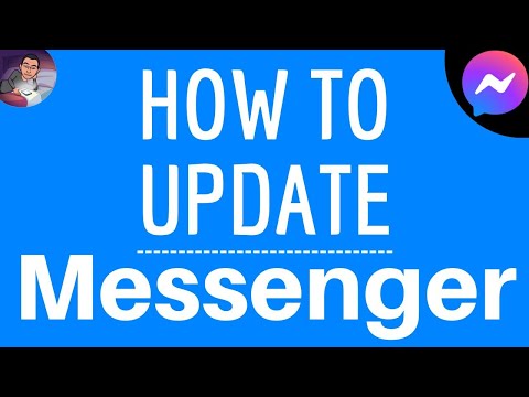 MESSENGER UPDATE, how to update the Facebook Messenger app and DOWNLOAD the NEW Version