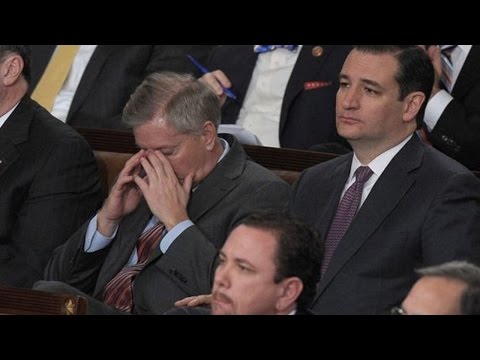 Lindsay Graham Gives Worst Endorsement EVER