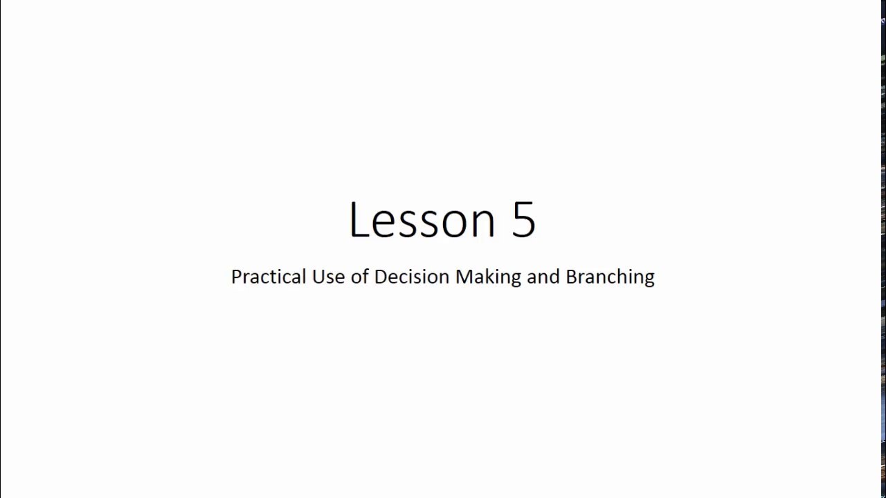 C# Tutorial Part 5 - Practical Use of If-Else Statement