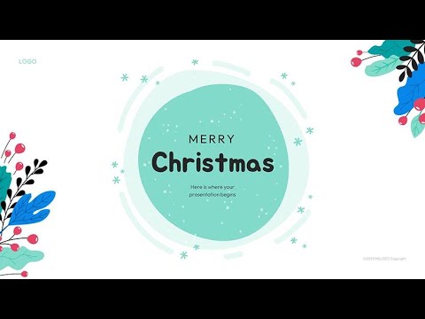 Christmas Slides Template for PowerPoint and Google Slides Free Download