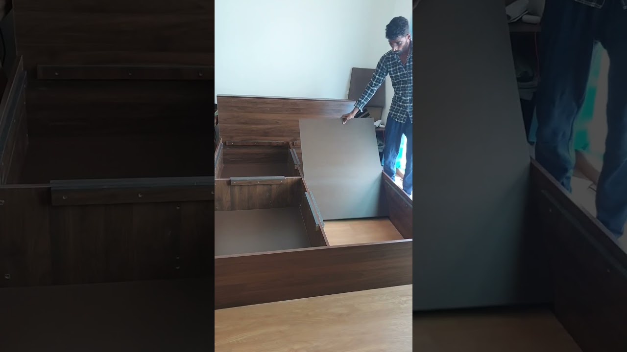 Setting up Wakefit Storage bed #Taurus #engineeringwood #wakefit #storage #under10k #bed #home