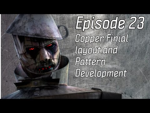 How to Lay Out Patterns for a Copper Finial