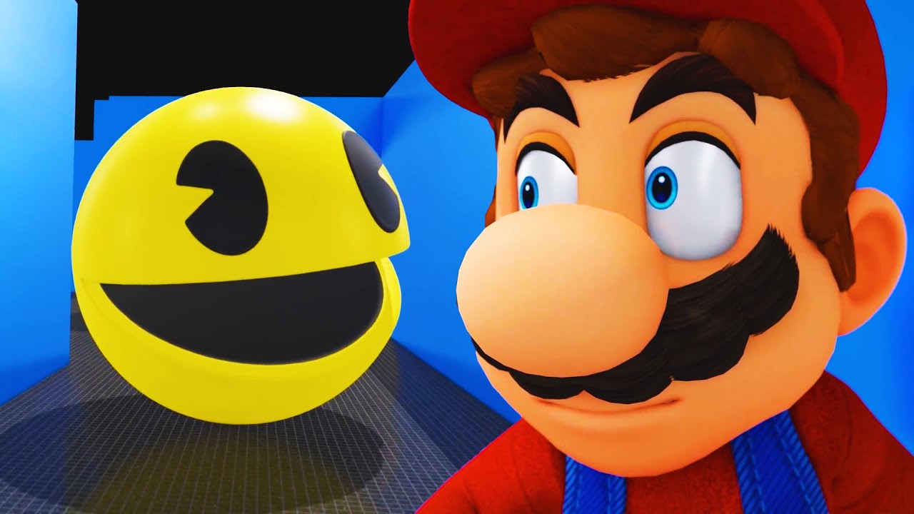 Pacman vs Super Mario Bros - LokmanVideo