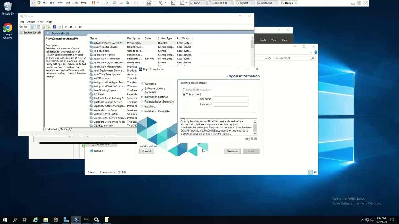 BigFix - Compliance - Installation