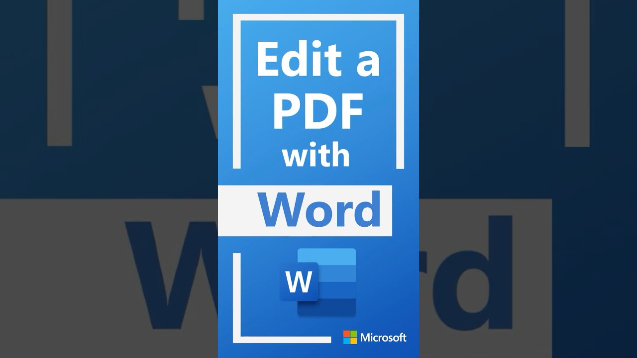 How to edit a PDF file #microsoft  #windowstips