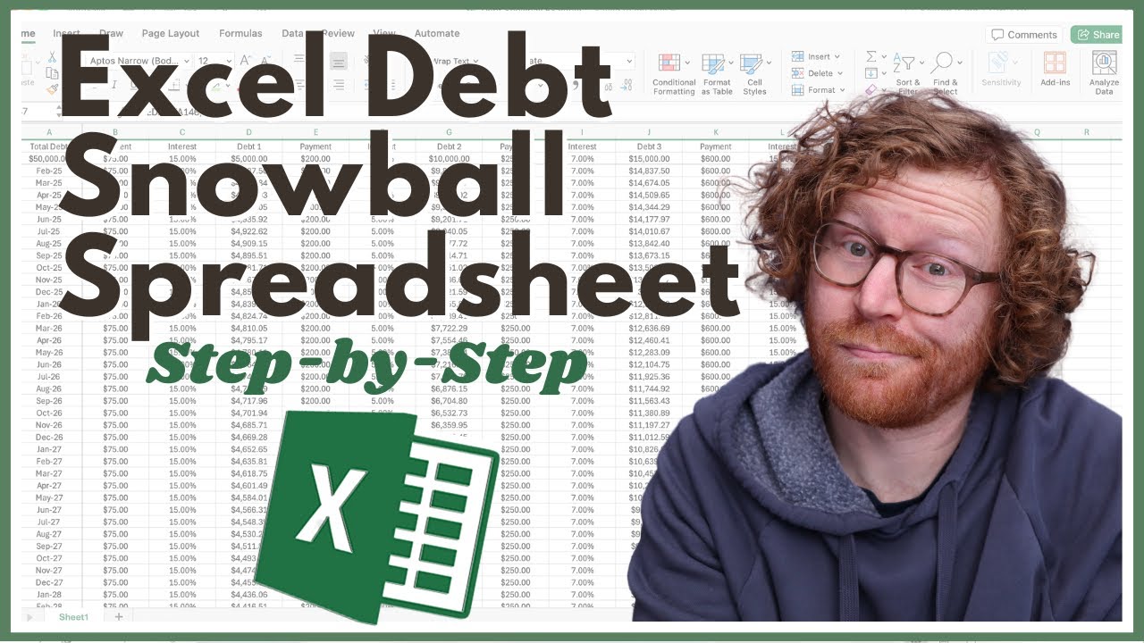2025 Debt Snowball Spreadsheet in Excel: The Ultimate Guide to Debt Freedom