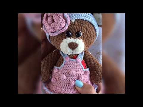 Amigurumi pattern / Crochet teddy bear doll pattern / Easy Crochet and Knitting PATTERN PDF