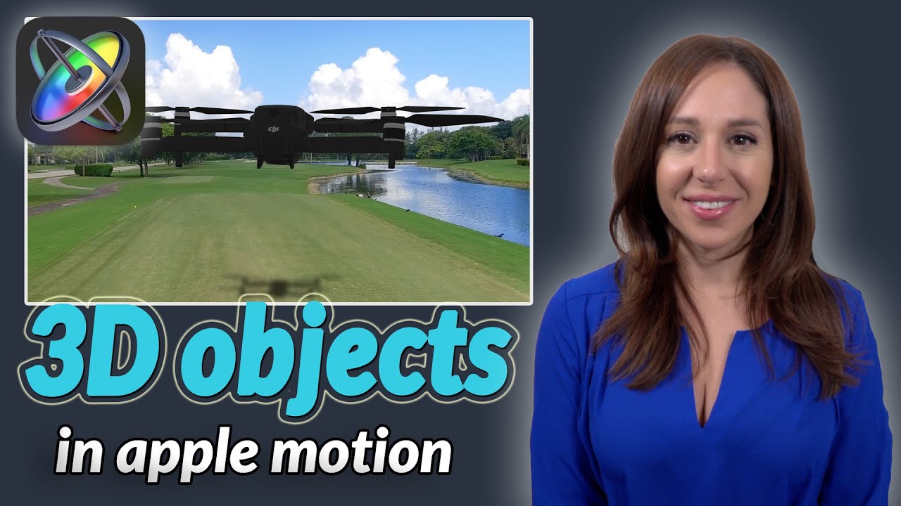 3D Objects in Apple Motion