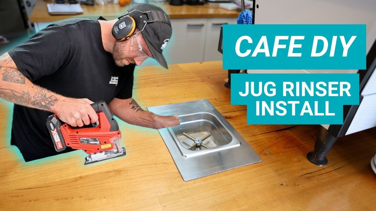 Why Every Coffee Shop Needs a Jug (Pitcher) Rinser & How to Install One