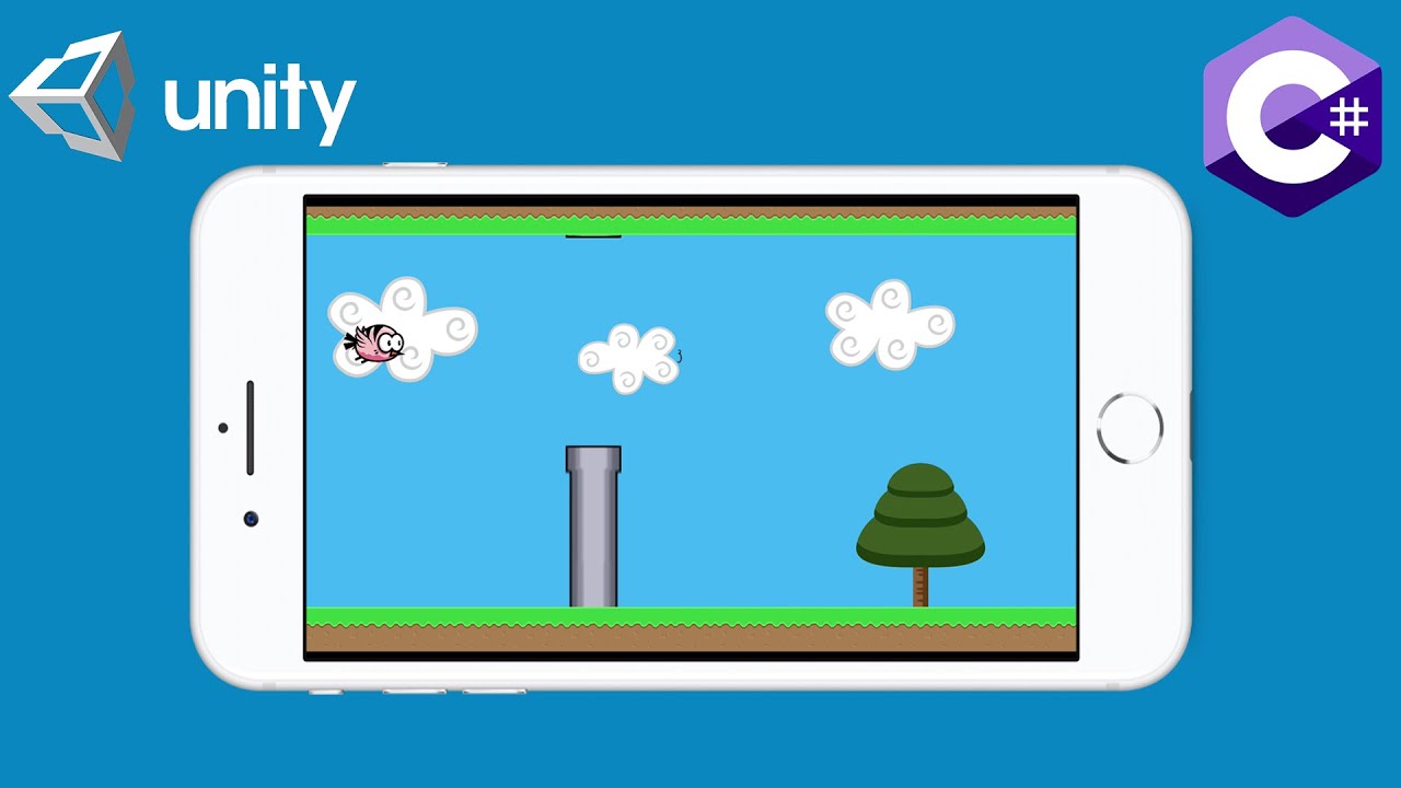 Create a Flappy Bird game on Android for Beginners/Unity & C#