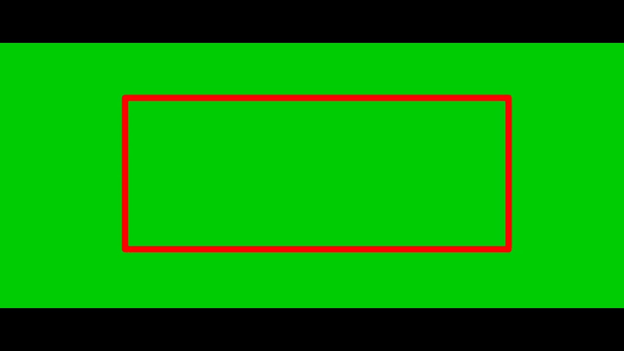 Square PNG Green Screen Effect Chroma Key Draw