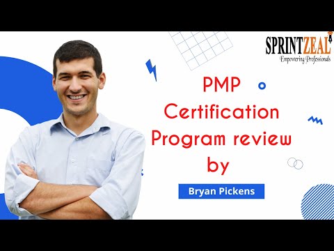 PMP Exam Prep Training | About Sprintzeal PMP Certification Program review by Bryan Pickens