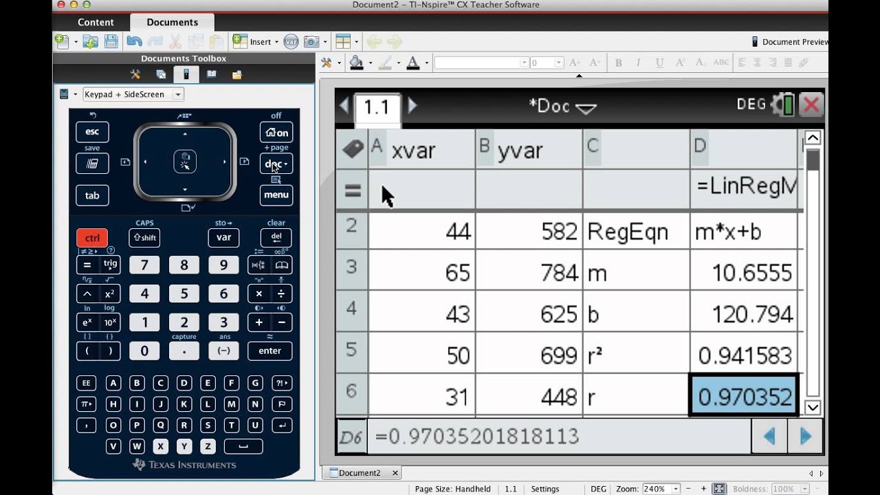 Bivariate Stats example part 2 GDC