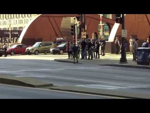 Chicago Fire shoots on the streets of Chicago 8 24 13