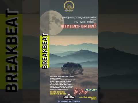 🎧 FLORIDA BREAKS (- FUNKY BREAKS): EDM / DANCE: BREAKBEAT Top Hits from 1988 to Today 🎶 | Popular...