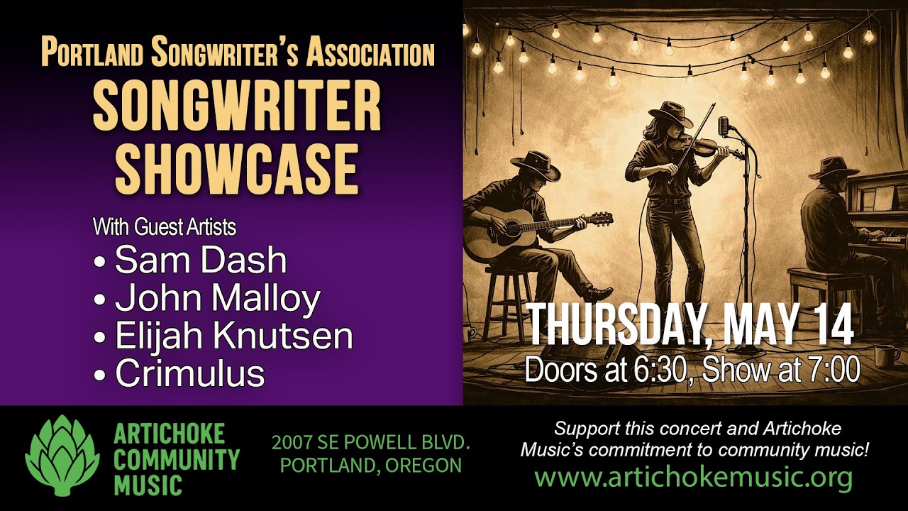 Songwriters' Showcase, PDX Songwriter's Assoc  05_14_26