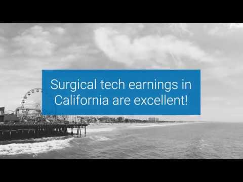 How Much Money Do Surgical Techs Make in California?
