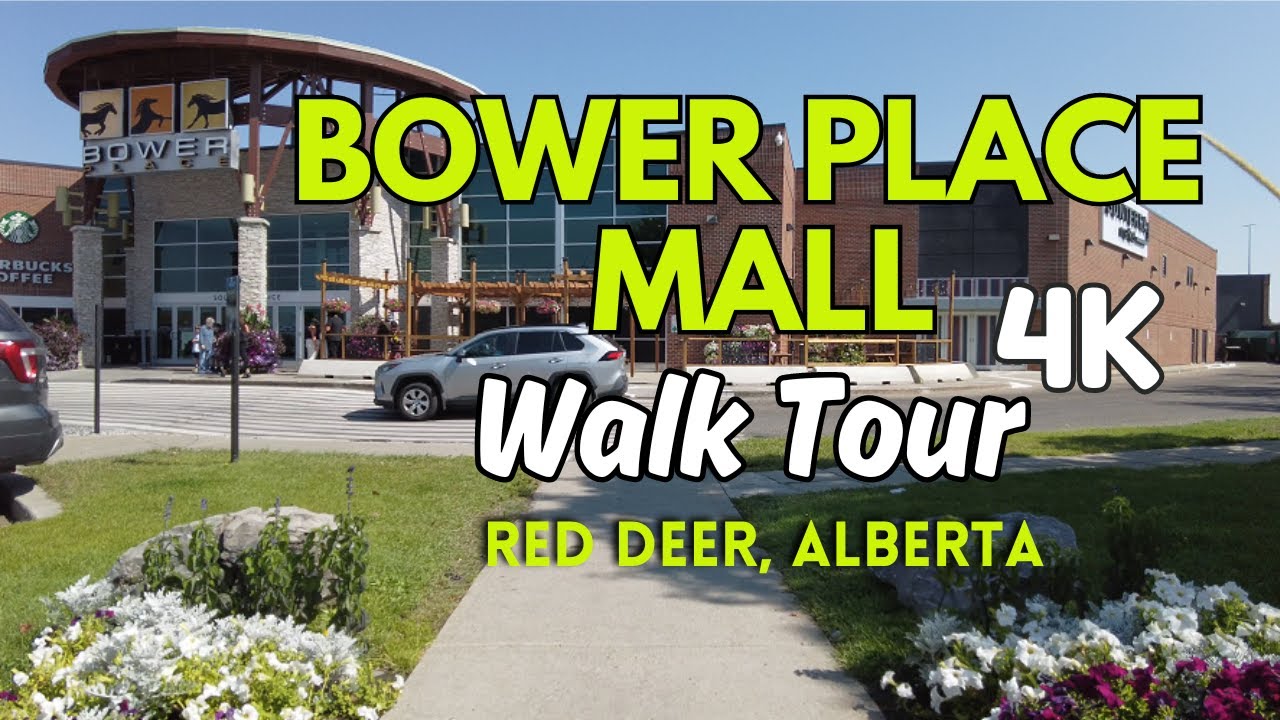 BOWER PLACE MALL Red Deer - Walking Tour [4K] Alberta, Canada