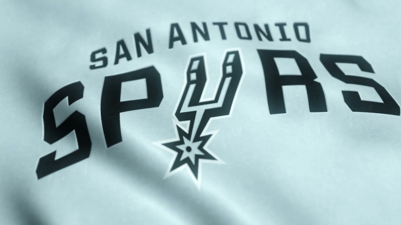 San Antonio Spurs Logo Flag Animation Loop