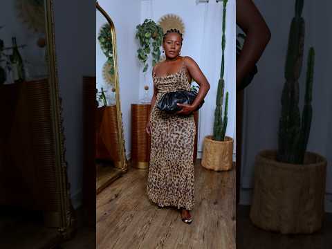 Leopard Print Dress Styling Ideas #fashion