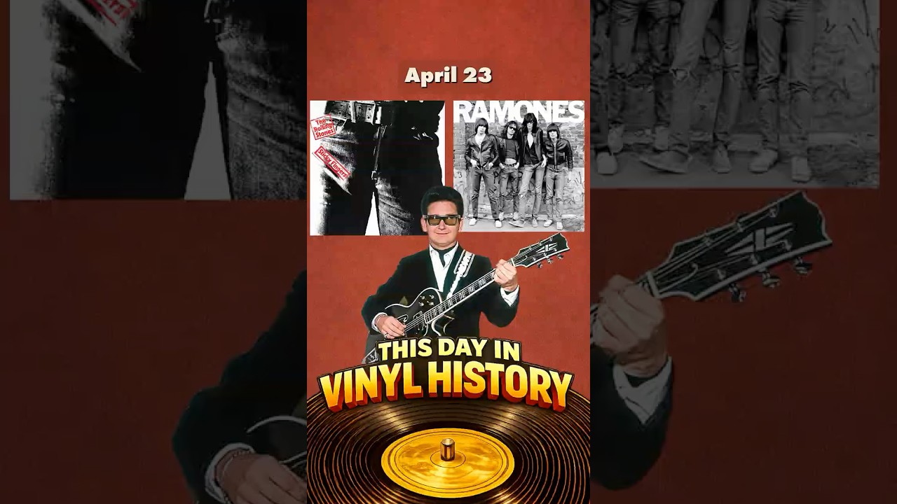 Apr 23 in Vinyl History 🎧 Stones, Ramones, and a Voice Built for Heartbreak