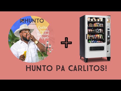 HUNTO pa Carlitos: donate for his own vending machine!