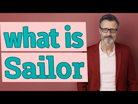 Sailor | Meaning of sailor