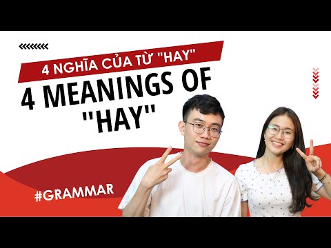 How to use the word "hay" | Learn Southern Vietnamese | Vietnamese Vocabulary