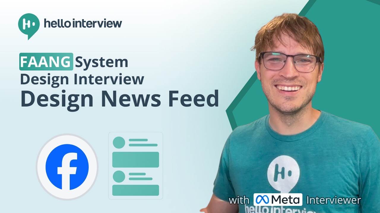 Design FB News Feed System Design Interview w/ ex: Meta Senior Manager