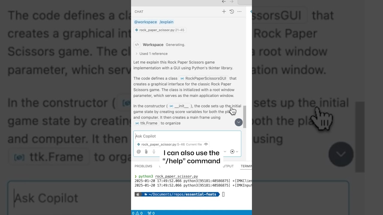 GitHub Copilot's hidden power: Using slash commands