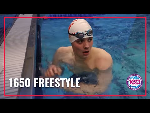 Isaac Fleig Dominates Men's 1650 Freestyle | 2023 YMCA National Swimming Championships