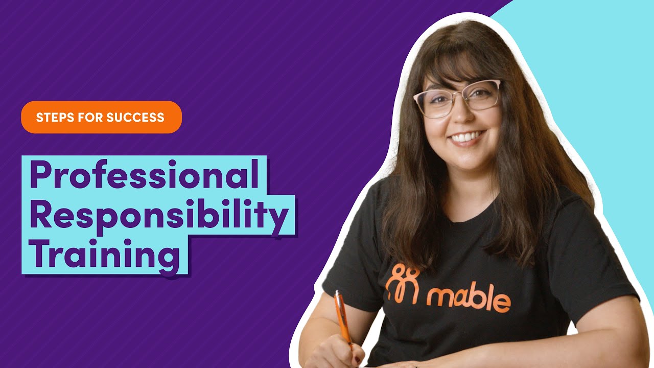 Mable’s Professional responsibility training