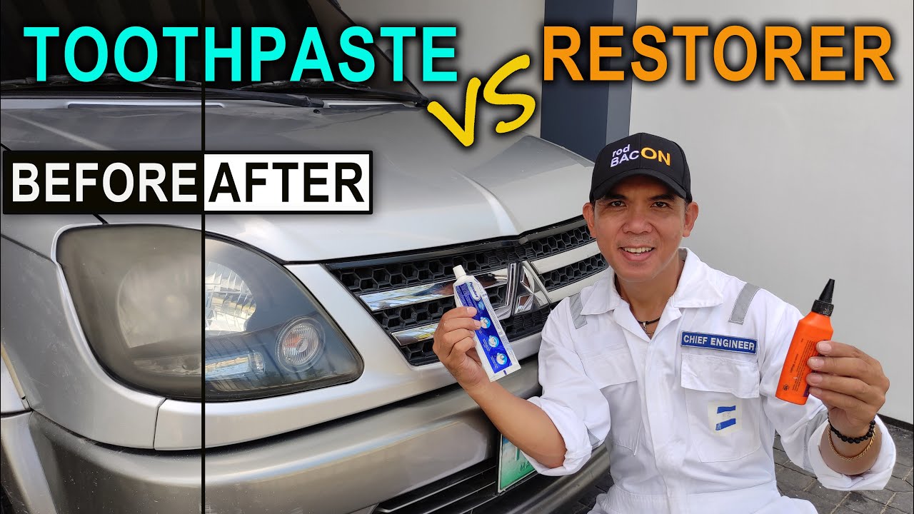 10 Minutes DIY HEADLIGHT Restoration