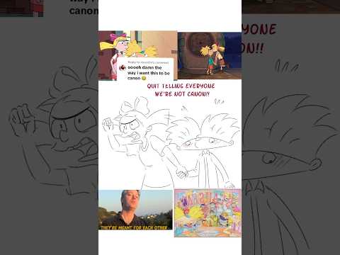 [ Shortaki ] They're canon ok  #heyarnold #animatic #shortaki #helga #nicktoons