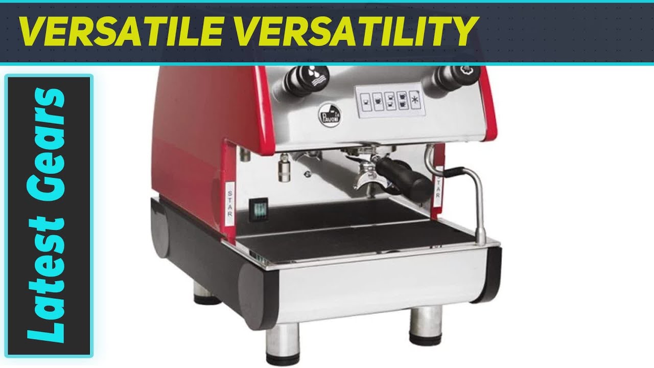 La Pavoni PUB 1V-R 1 Group Volumetric Espresso Machine - The Best for Serious Coffee